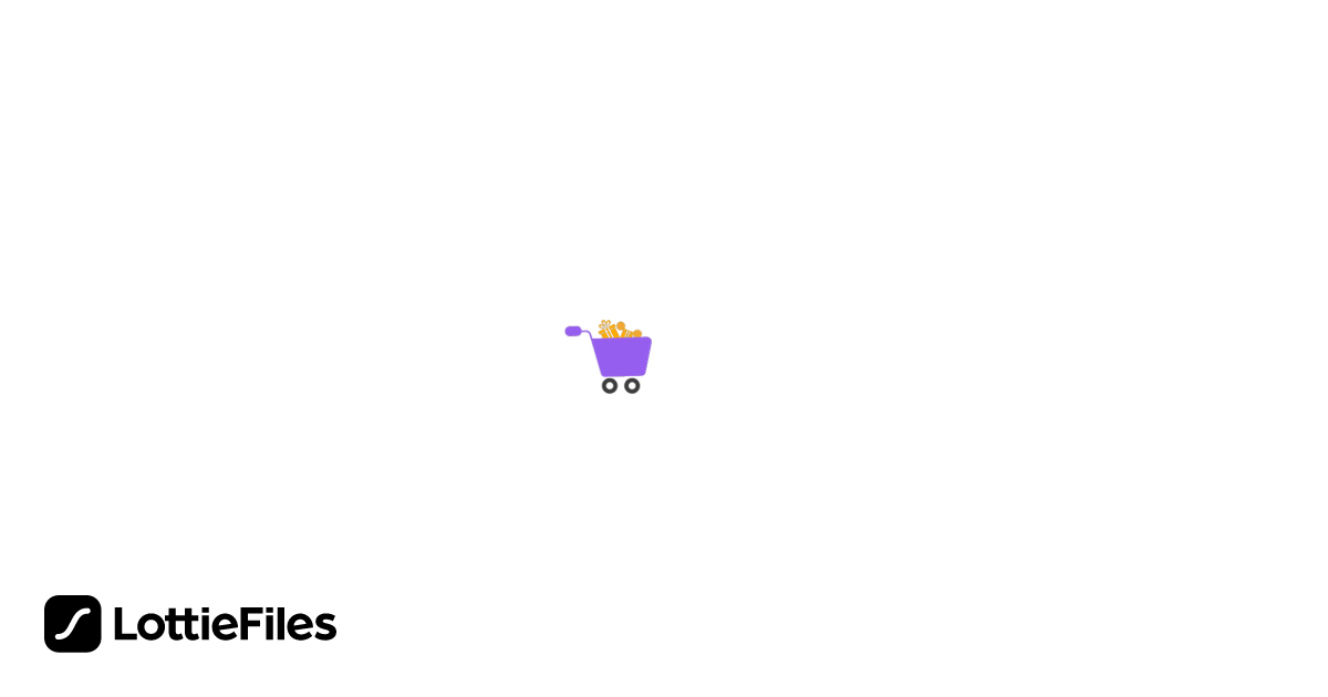 Free Shopping Cart Animation by BountySunny | LottieFiles