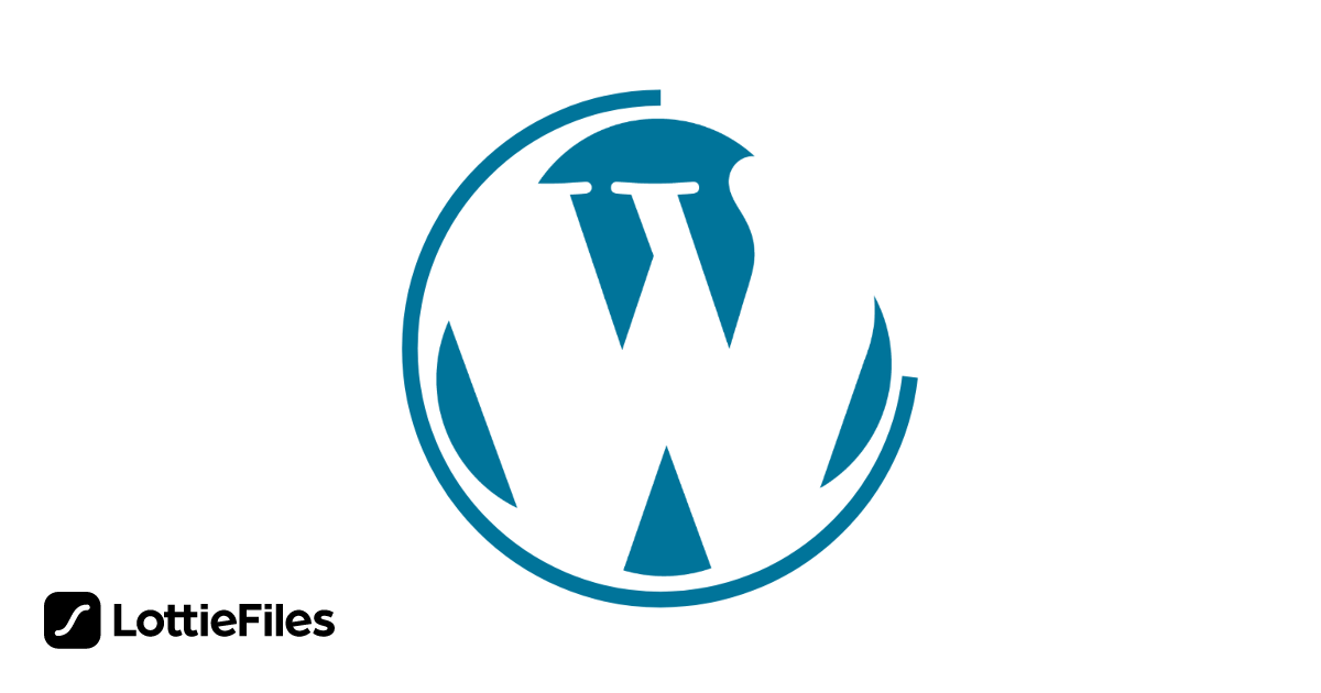 Free WordPress Logo Reveal 3 Animation by BoodleBobs Animation ...