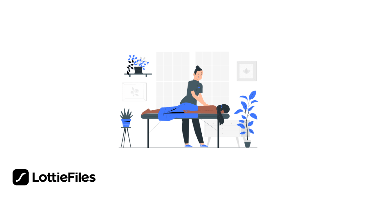Free massage therapist Animation by Rehman_javed | LottieFiles
