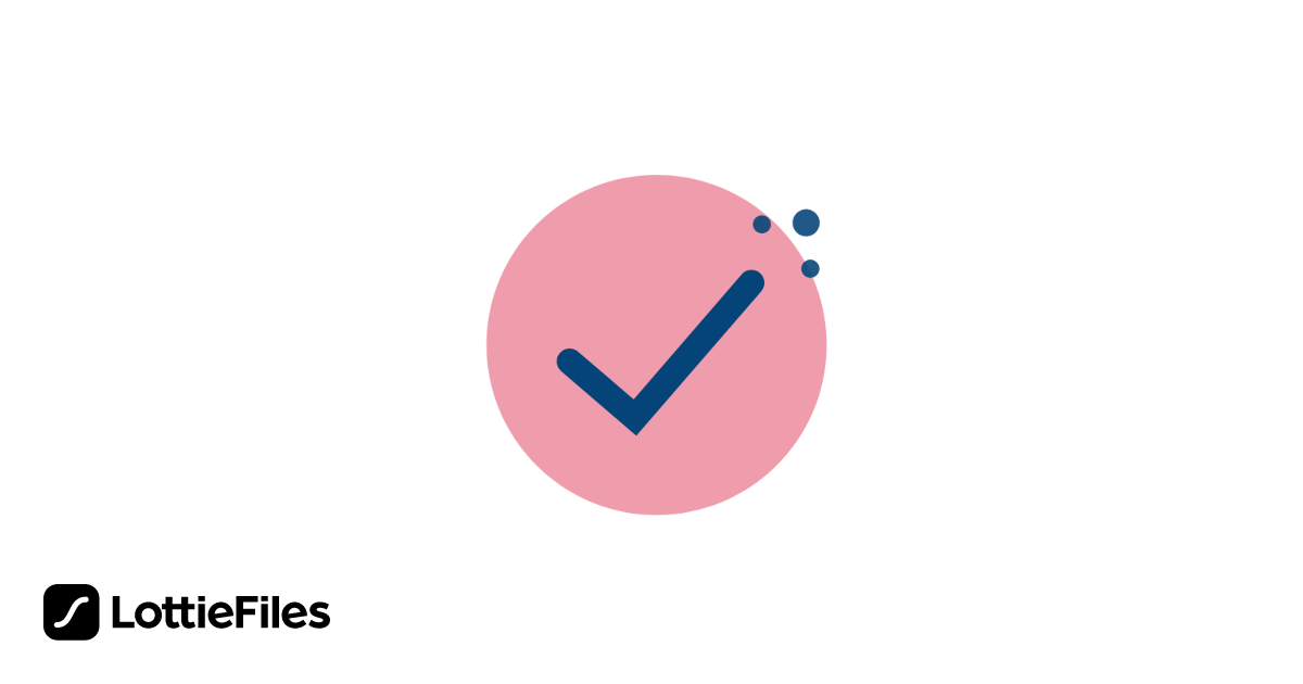 Free Pink Success Animation by CintiaRuo | LottieFiles