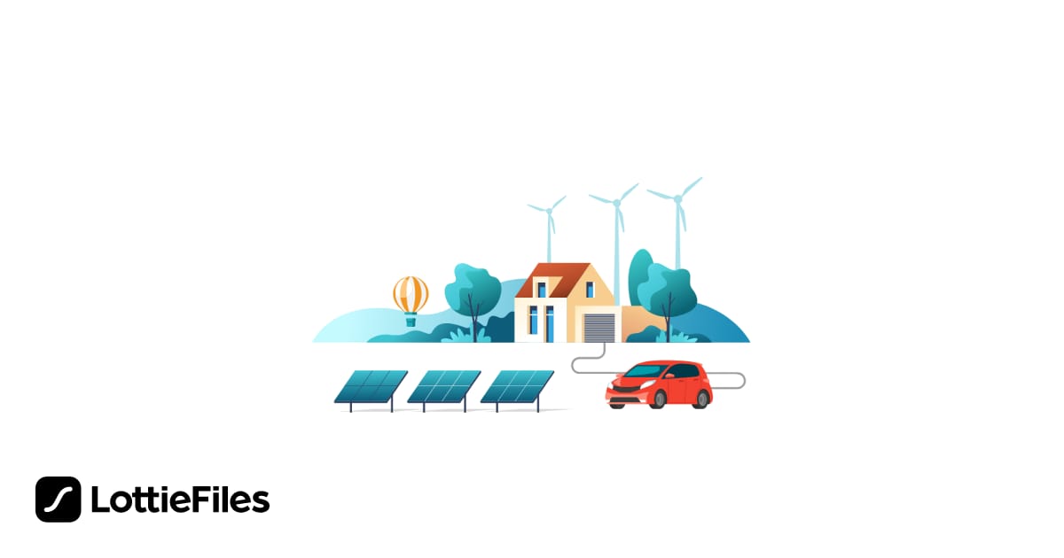 Free Eco-Friendly Alternative Energy Animation by Abdul Latif | LottieFiles