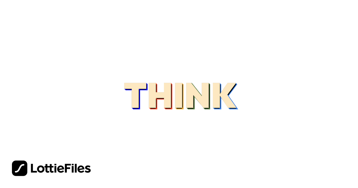 Free Think Animation by James Fraley | LottieFiles