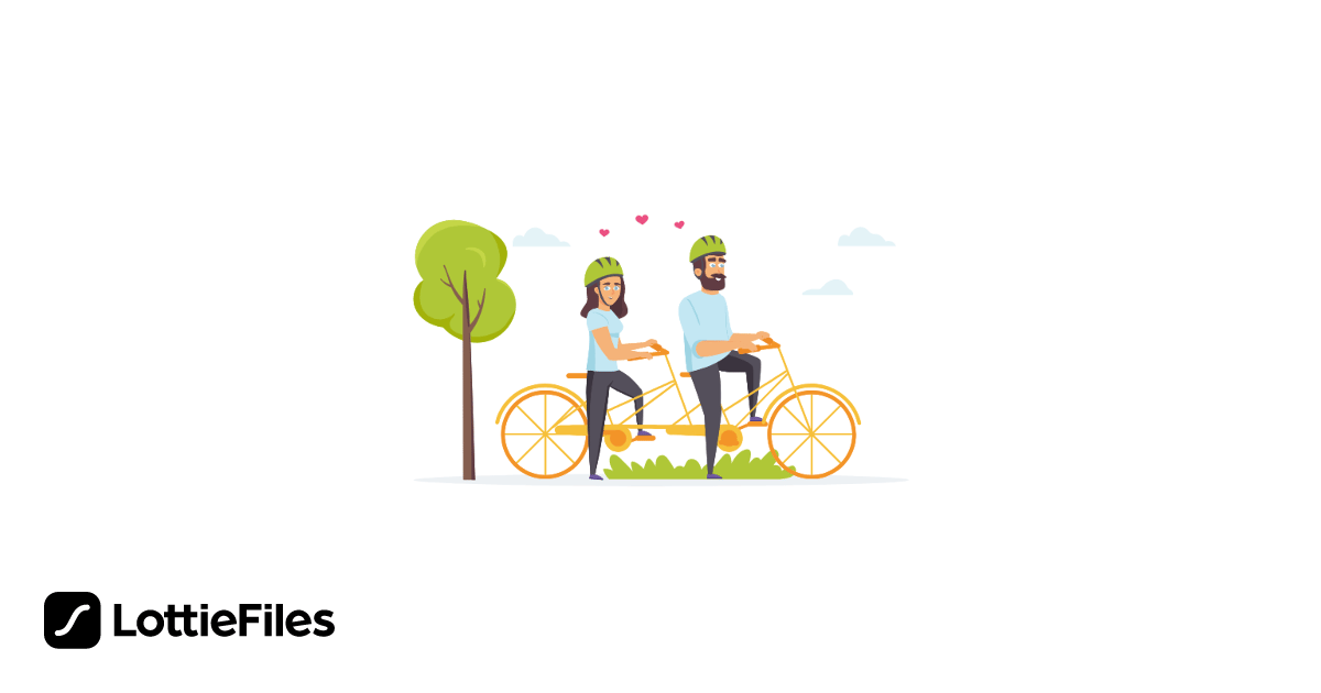 Free Cycling Enjoy Laughing Animation by Meetanshi Inc | LottieFiles