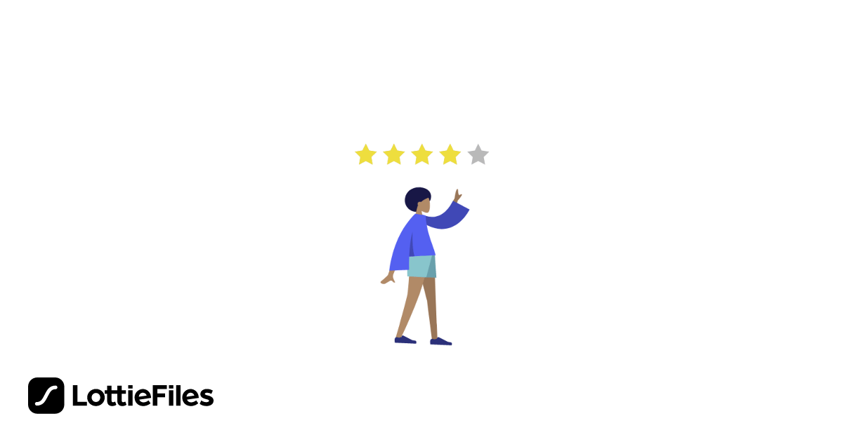 Free 5 Stars Animation by Saurav Kendre | LottieFiles