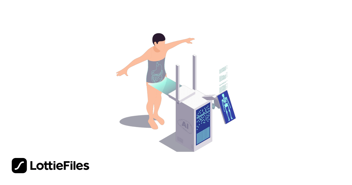 Free Body scan Lottie JSON animation Animation by Tinymotion | LottieFiles