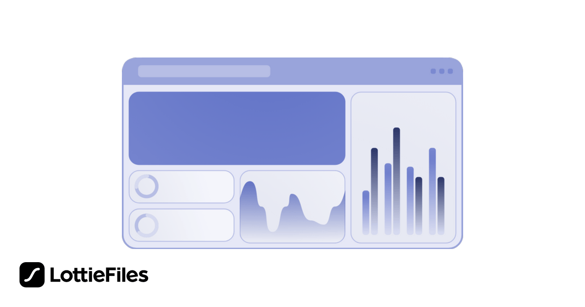 Free Dashboard Animation by Menzo Korchit | LottieFiles