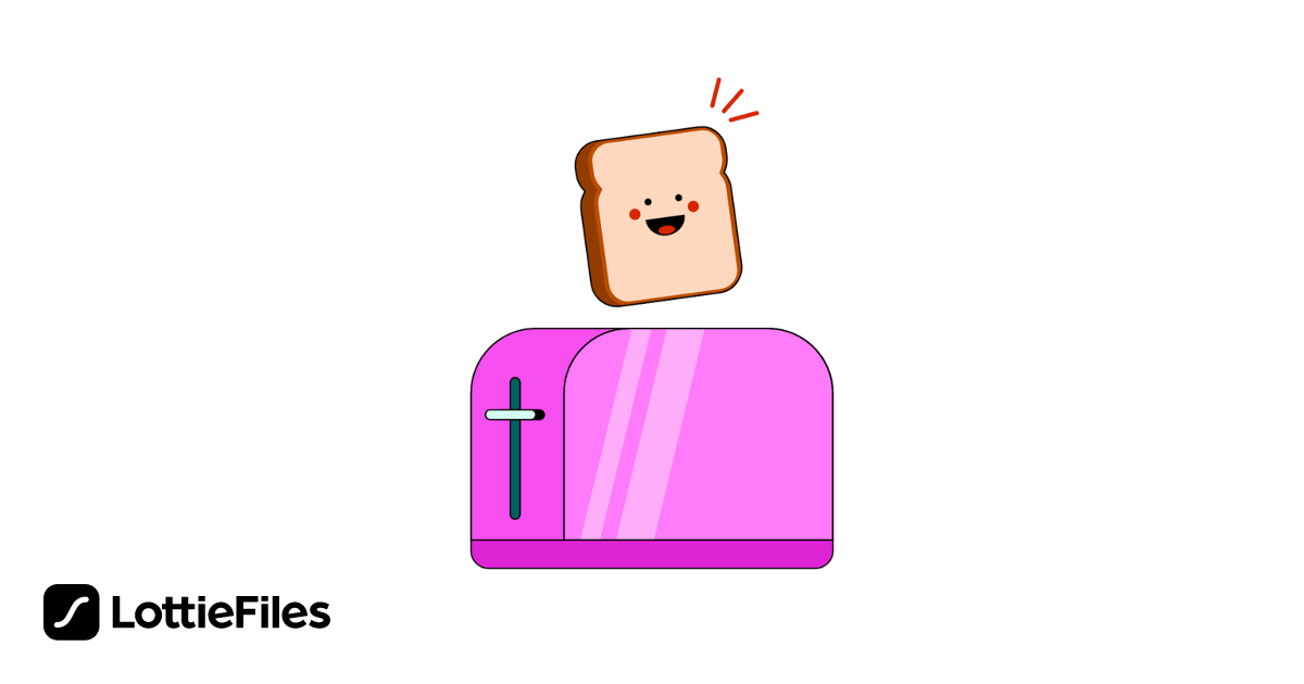 Free Toaster Animation by Shafiqah Hazarin | LottieFiles