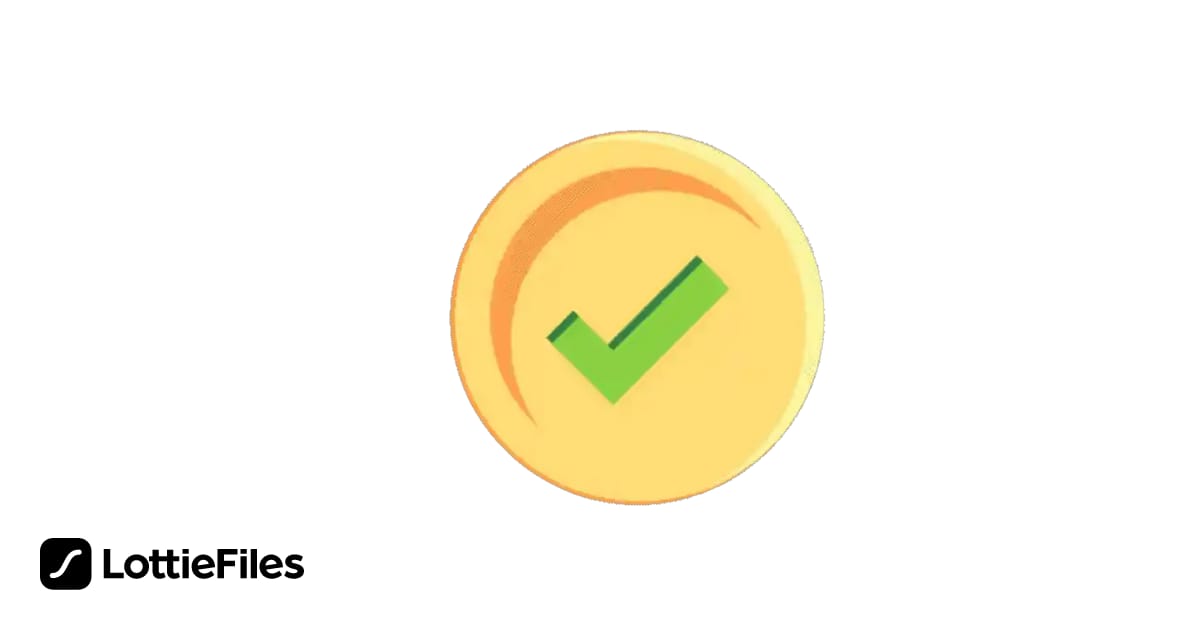 Free spinning pound coin Animation by Trish Lehmann | LottieFiles