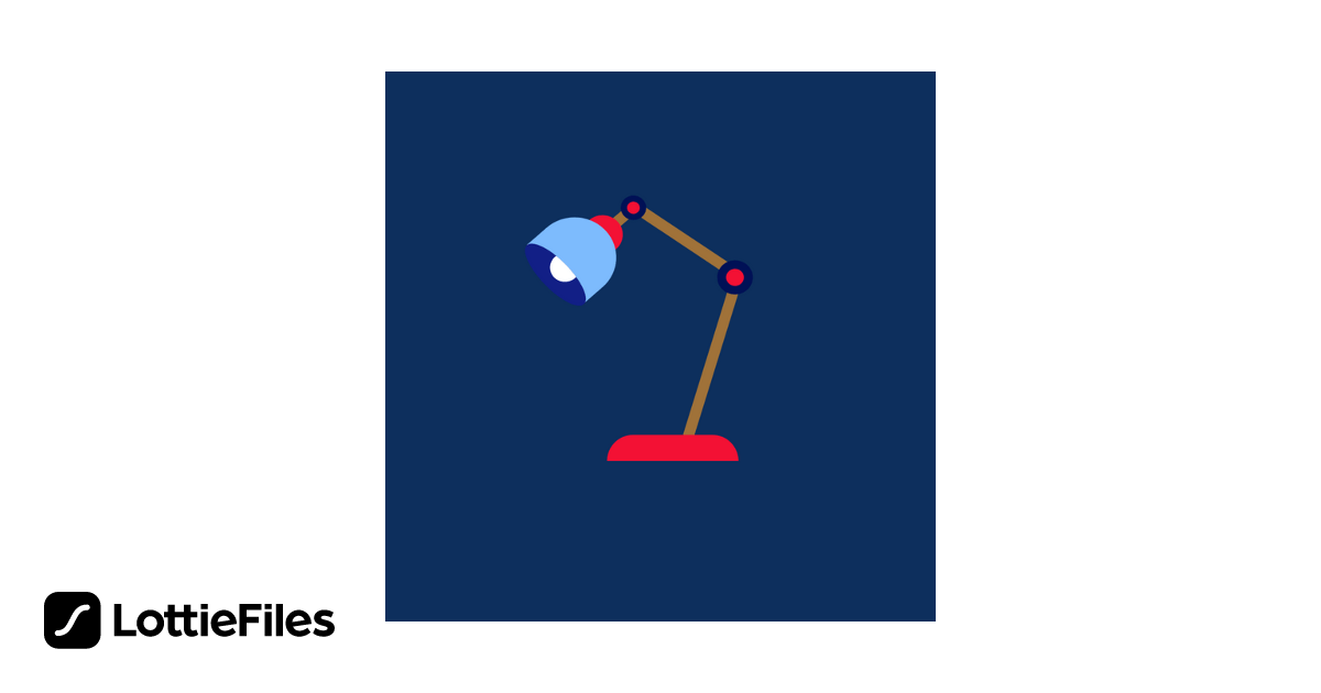 Free lamp Animation by Sheraz Khan | LottieFiles