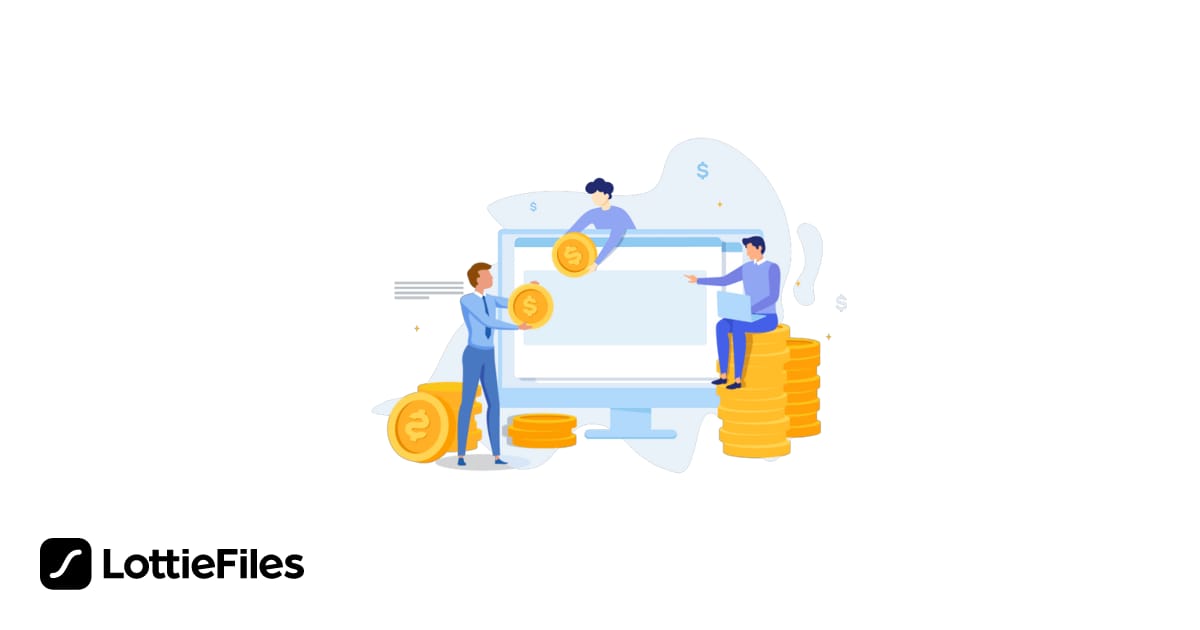 Free Animation - financial Animation by Gustavo Cunha | LottieFiles