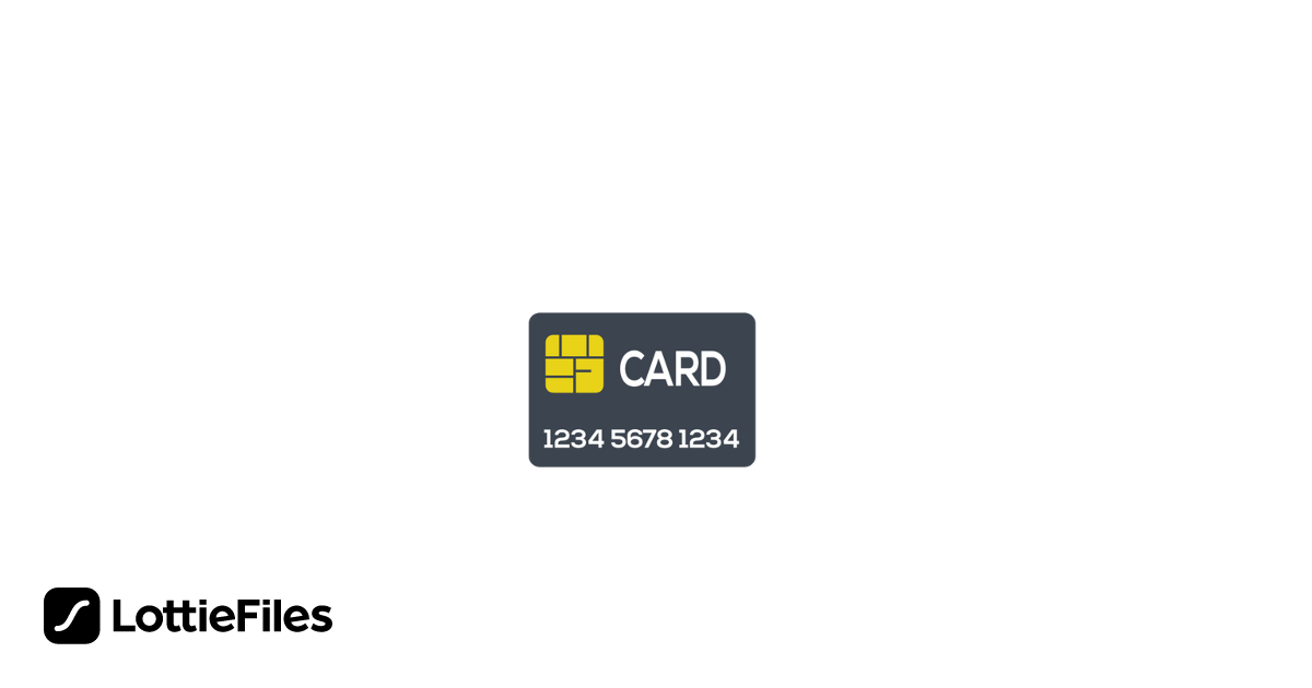 Sheraz Khan による無料の card icon アニメーション | LottieFiles