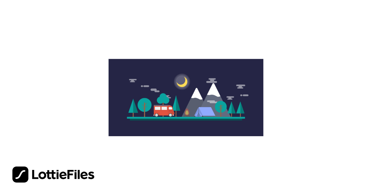 Free Day and Night transition scene Animation by Aoun Mehdi | LottieFiles