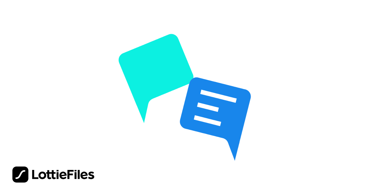 Free Chat Messenger Animation by Ittai Rosas | LottieFiles