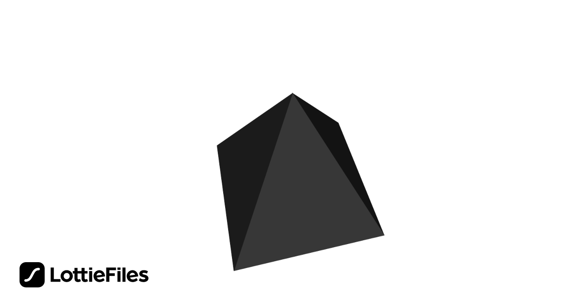 Free Pyramid to rectangle shape morph Animation by Aleksandr Dolgij ...
