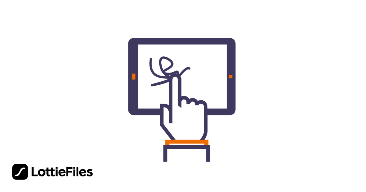 Free Tablet Signature Animation by Callum Wells | LottieFiles