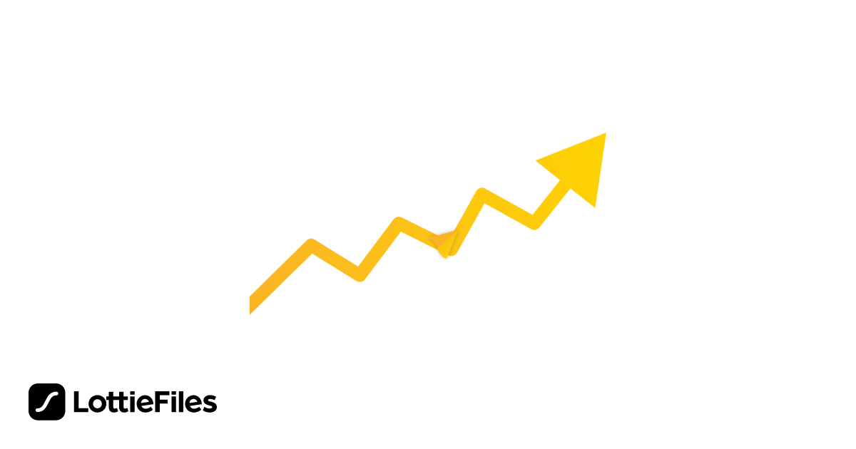 Free Growth Arrow Animation by Sobin Sebastian | LottieFiles