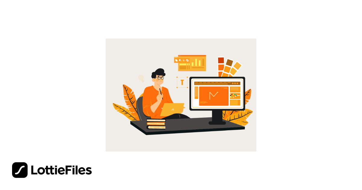 Free Logo design, branding Animation by Sobin Sebastian | LottieFiles