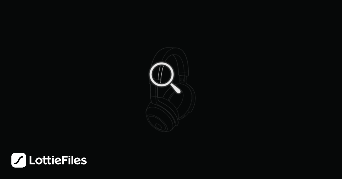 Free Search of headphone Animation by Rolan Bacalla | LottieFiles