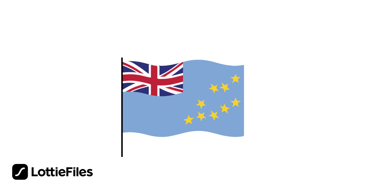 Free Tuvalu flag Lottie JSON animation Animation by Tinymotion ...