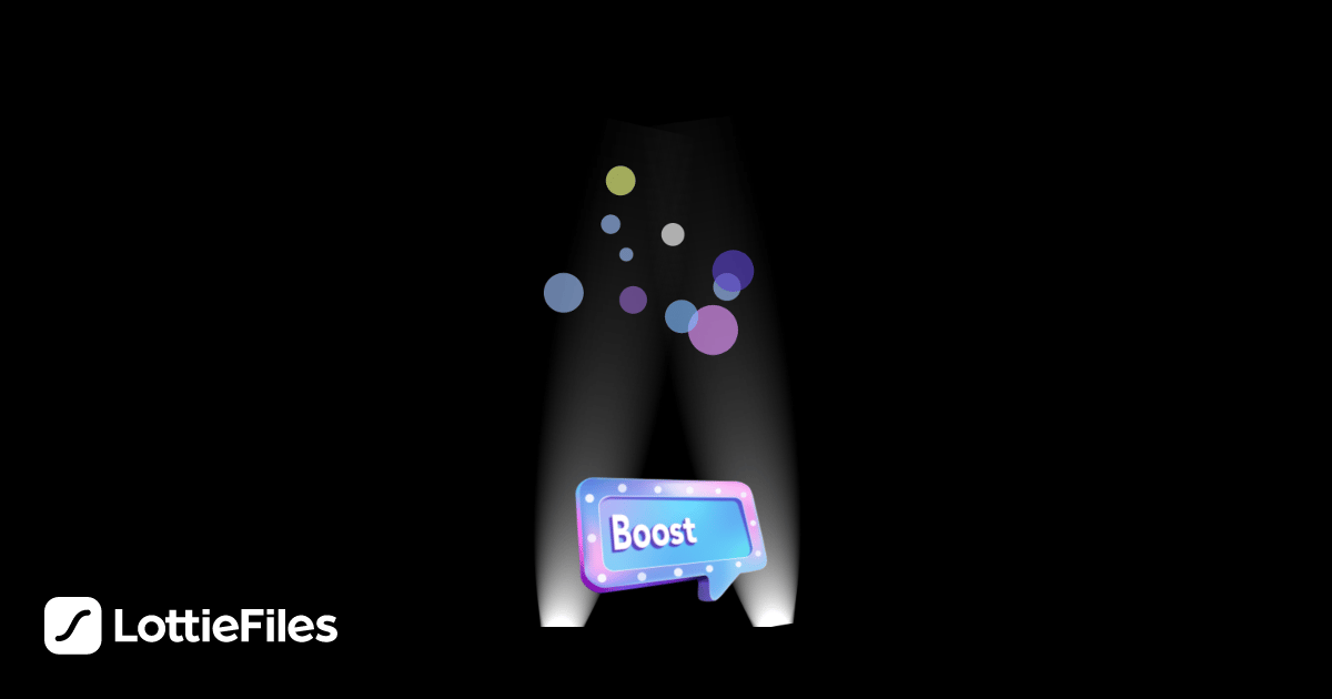Free boost Animation by XiaoxinChen | LottieFiles