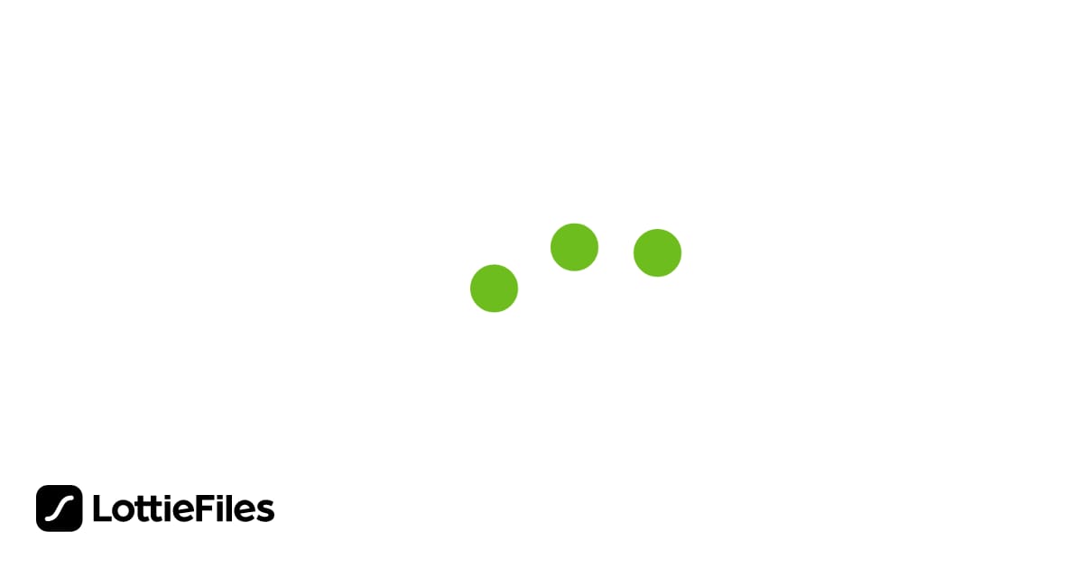 Free three dots Animation by Vivek Mahalingam | LottieFiles