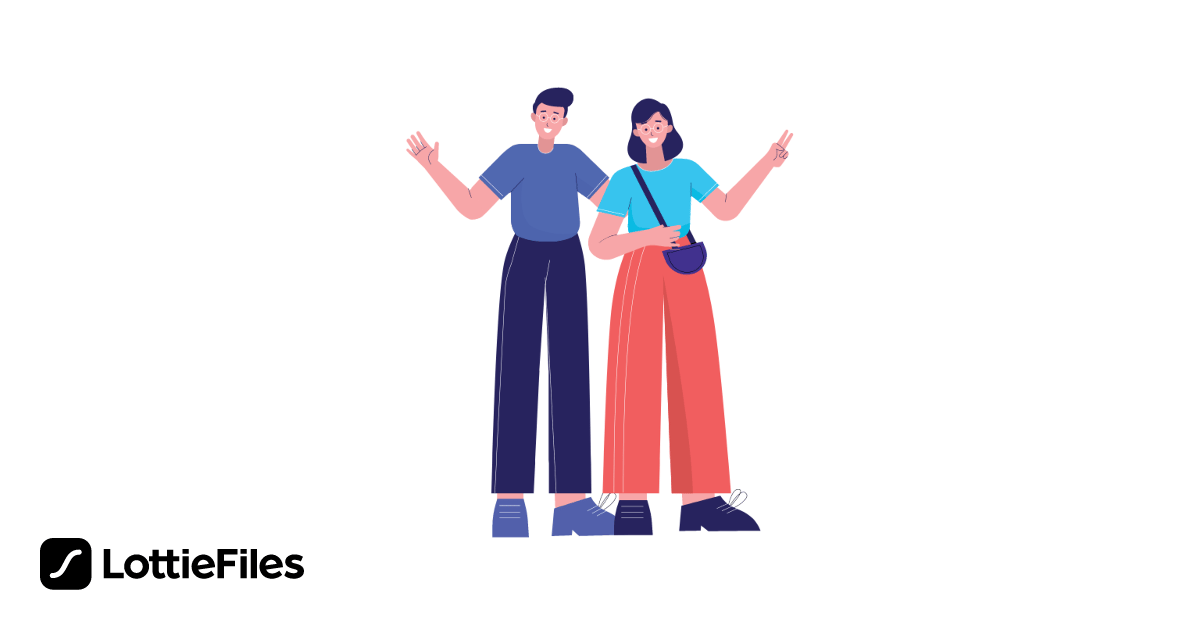 Free Friends Animation by Suhayra Sarwar | LottieFiles