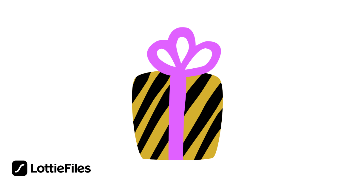 Free Animated giftbox with ribbon Animation by Farfique | LottieFiles