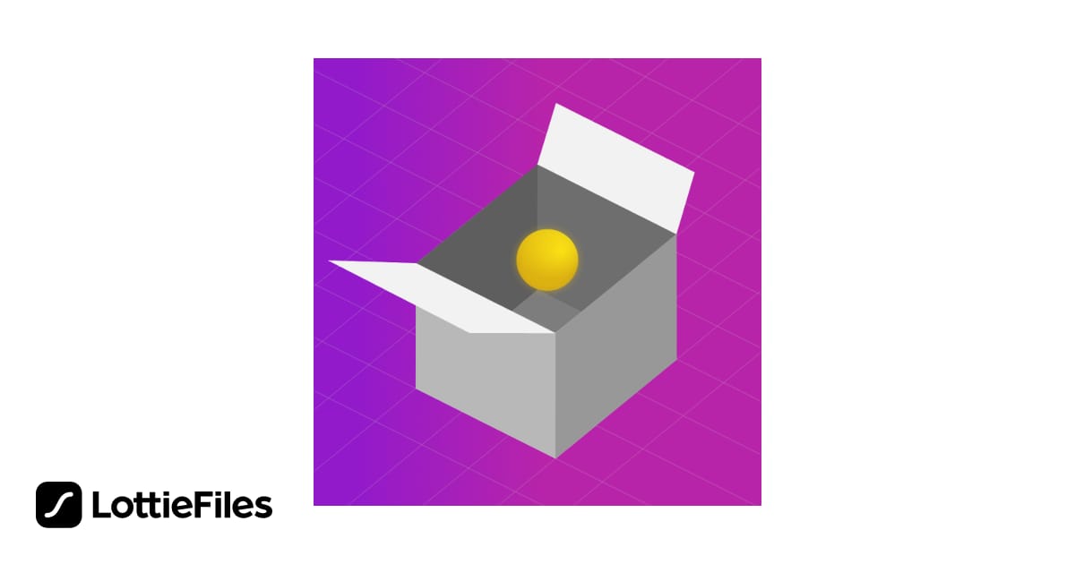 Free Isometric Box or cube Animation by Shreshth Kanojia | LottieFiles