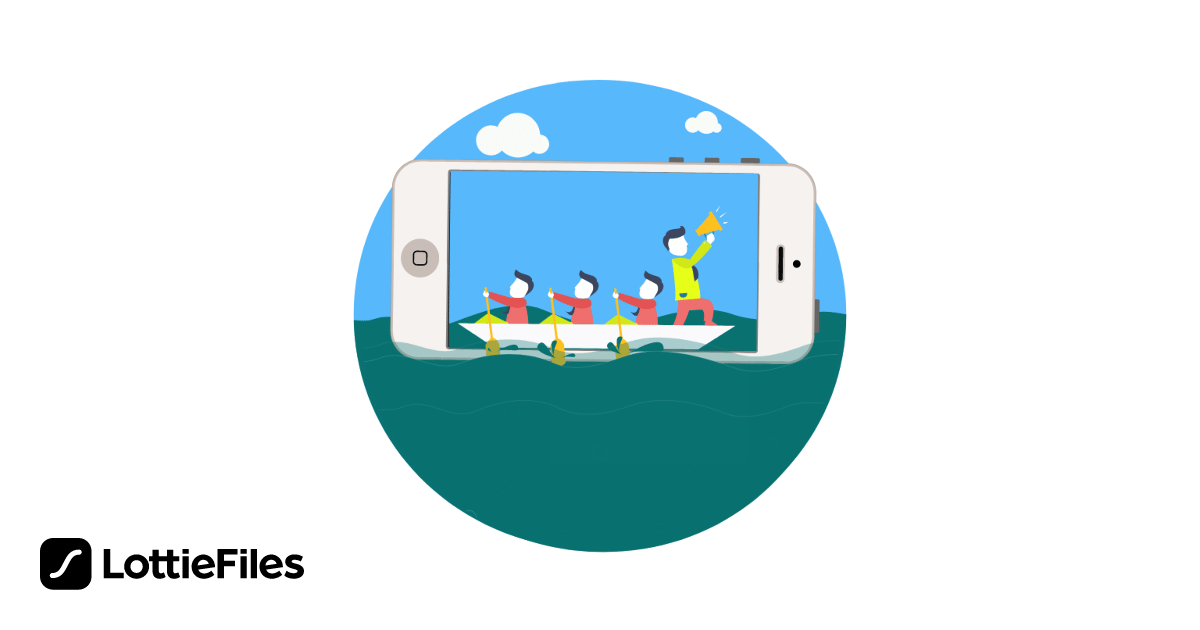 Free Team work FORWARD Animation by LifeSigner | LottieFiles