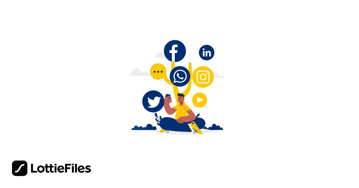 Free Social Communication Animation by Muhammad Yasir Ismail | LottieFiles