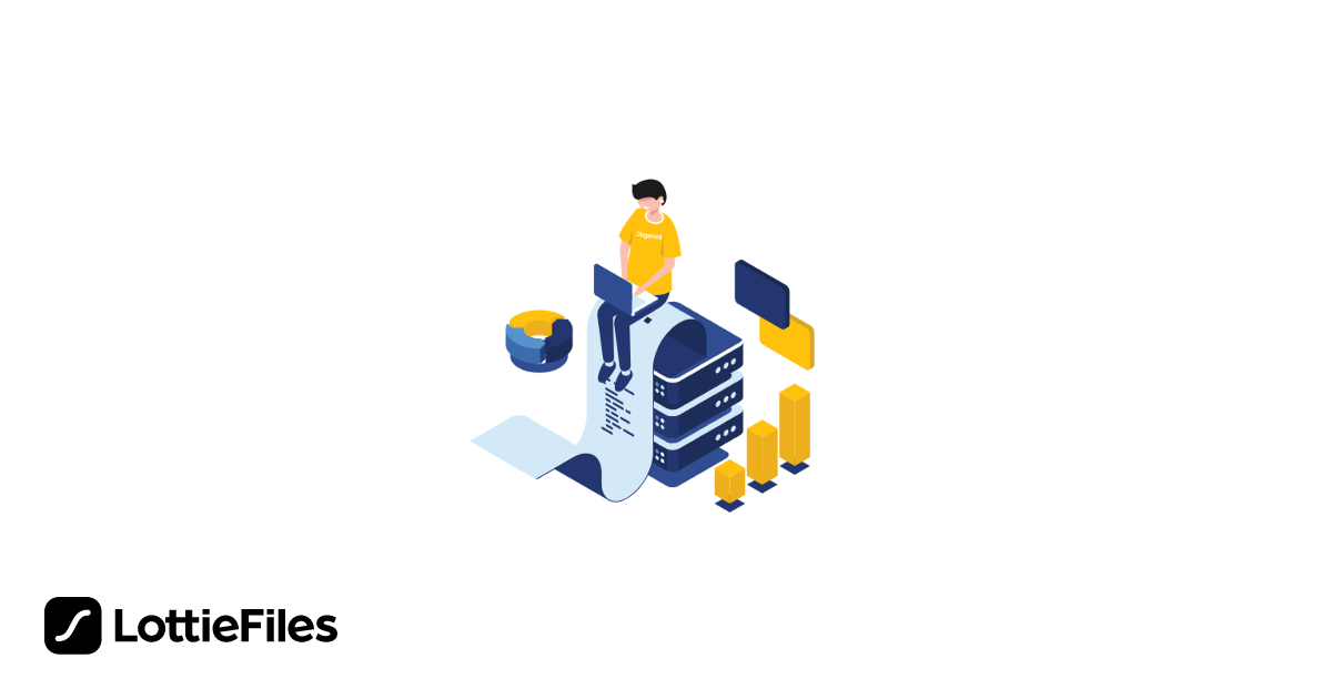 Free Data Collection Animation by Muhammad Yasir Ismail | LottieFiles