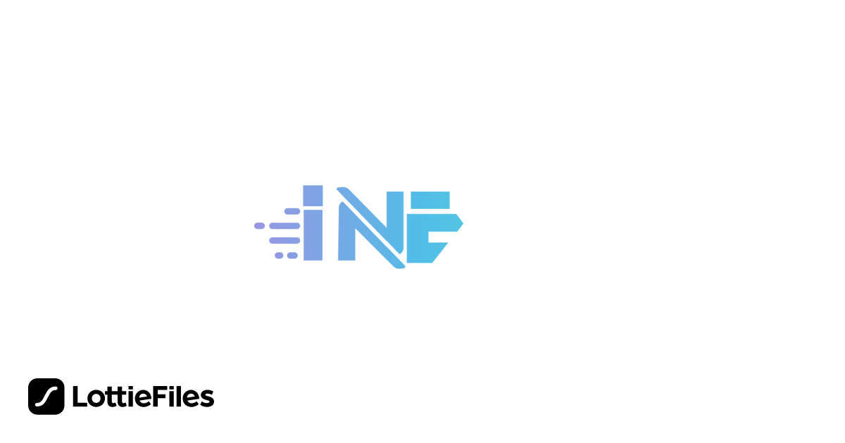 Free iNext Running Logo Animation by Istiak Mahmood | LottieFiles