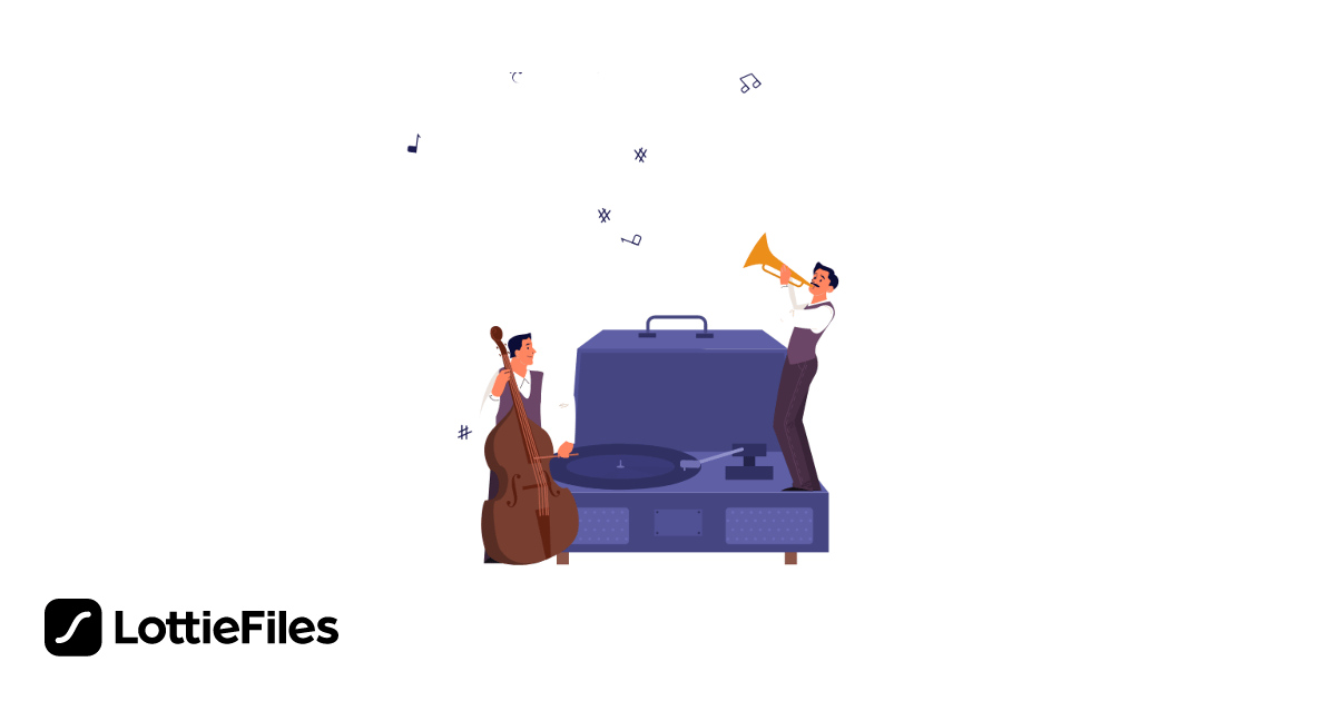 Free Gramophone Animation by Katarina Šeme | LottieFiles