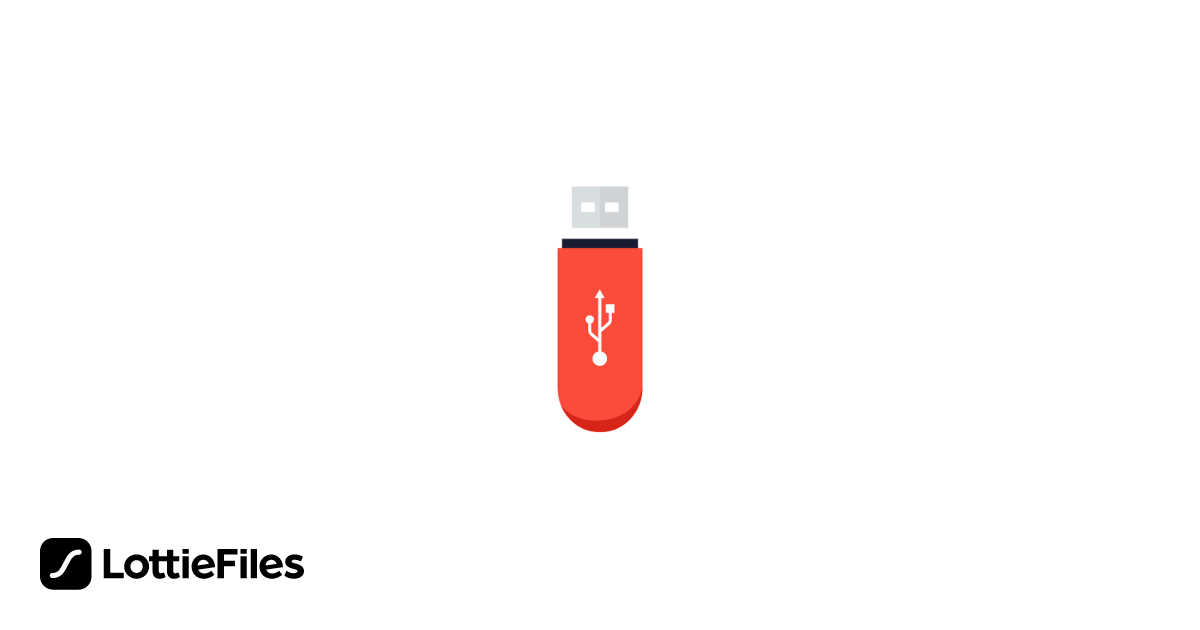 Free Flash Drive Animation by matthew widodo | LottieFiles