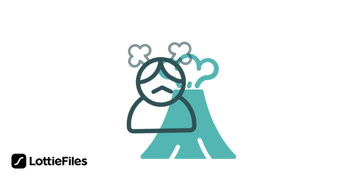 Free Stress Icon Animation by Peter J Ricci | LottieFiles