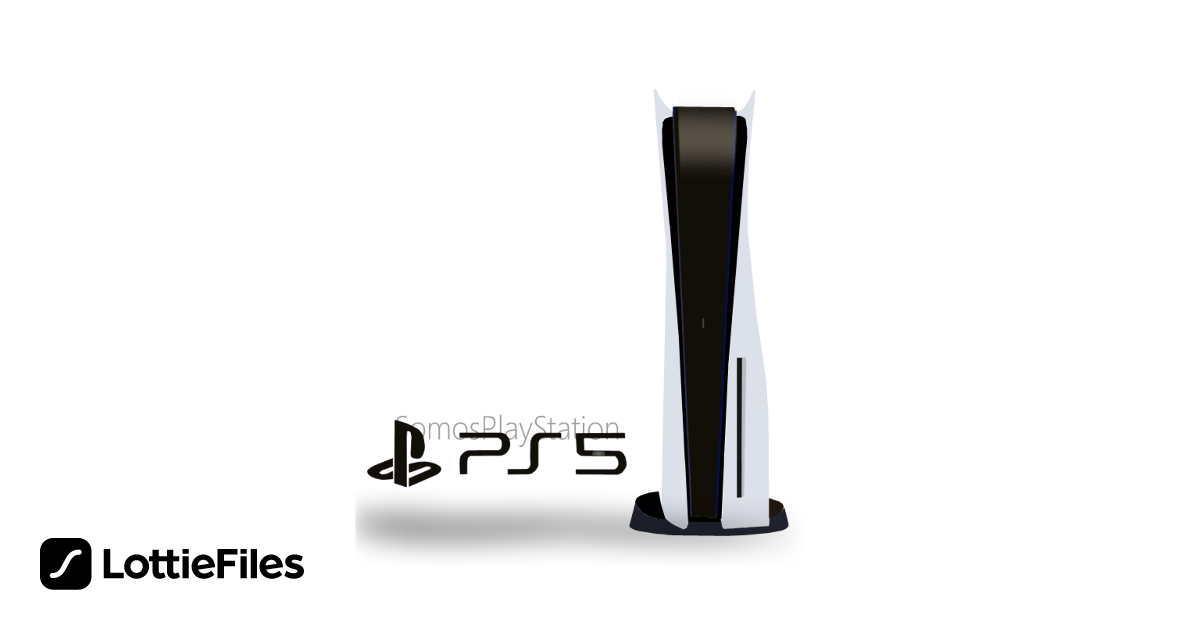 Free PlayStation 5 Animation by Manuel Gonzalez Primo | LottieFiles