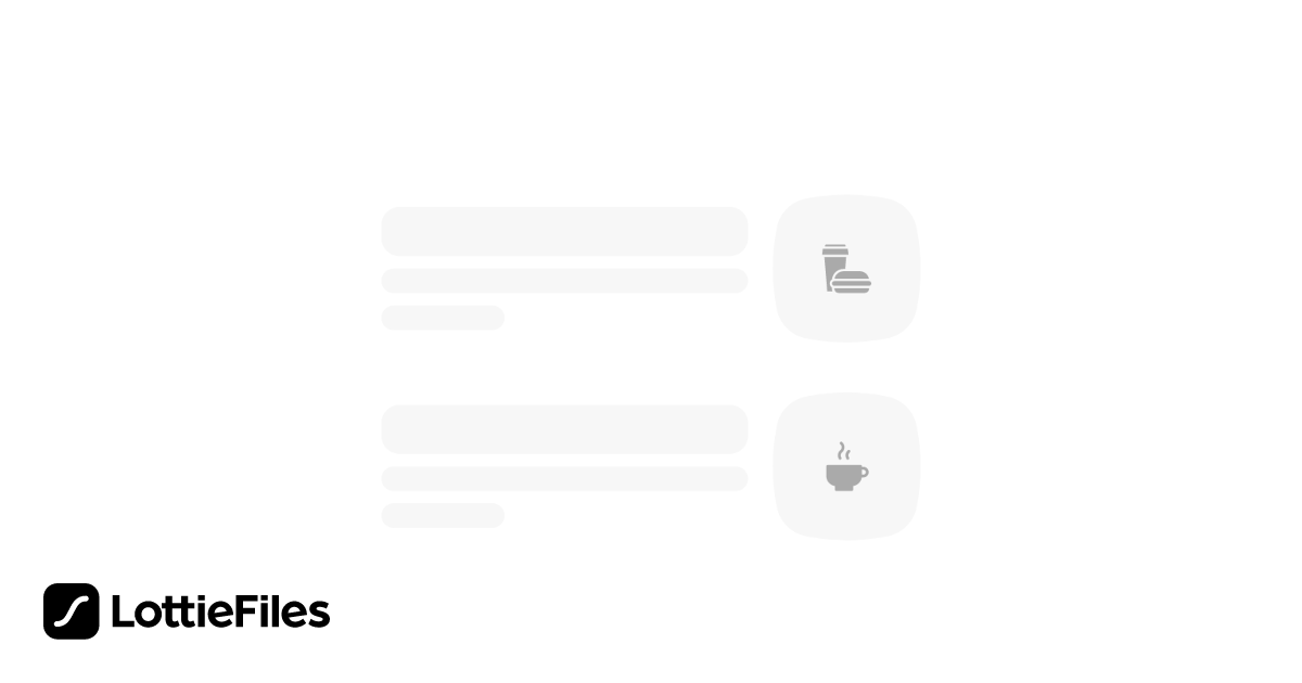 Free menu loading Animation by Omar Osama | LottieFiles