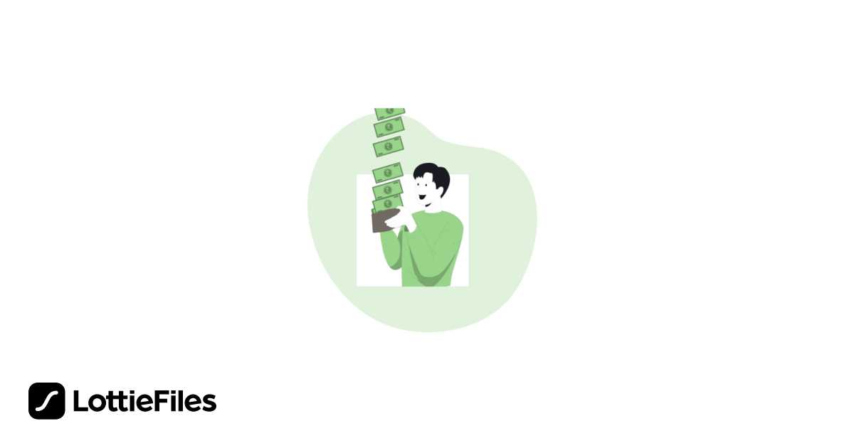 Free Losing money Animation by Faiyaz | LottieFiles