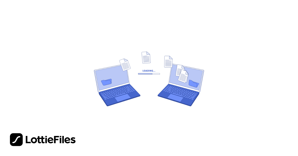 Free Transfer files Animation by Tan Tran | LottieFiles