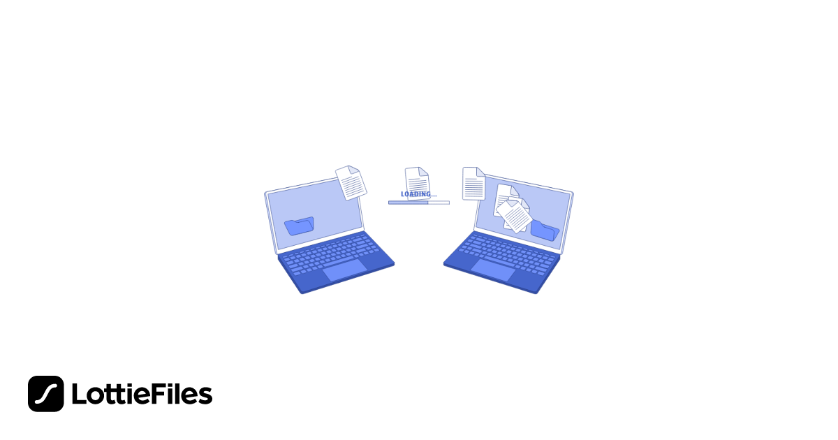 Free File transfer Animation by Tan Tran | LottieFiles