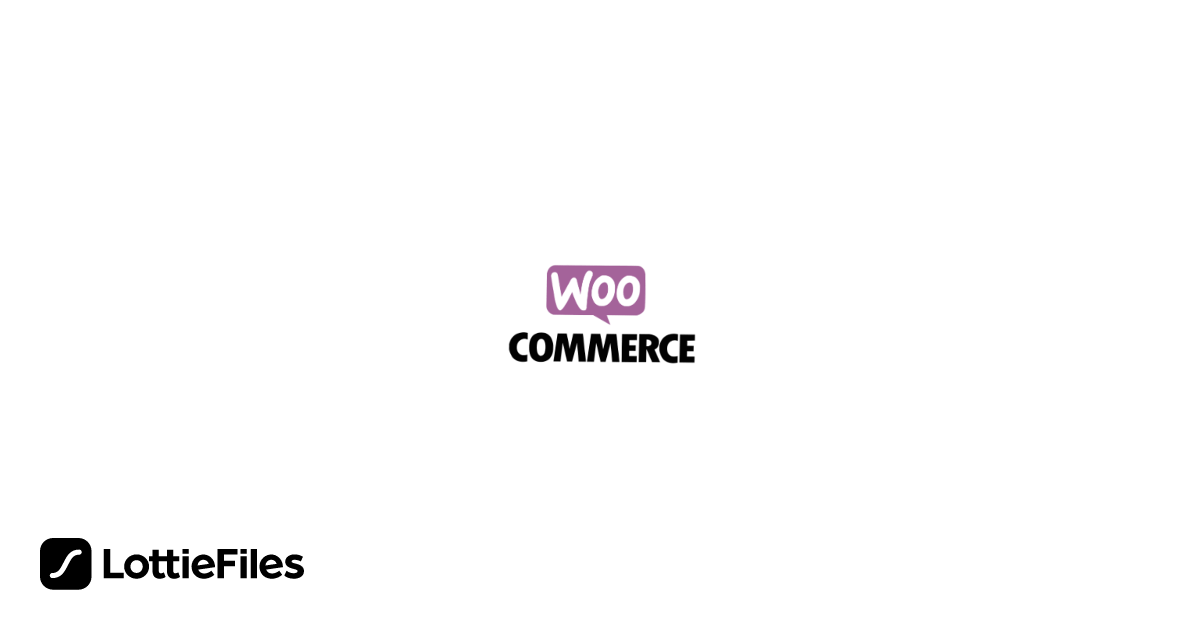 Free Woo commerce logo Animation by TomW | LottieFiles
