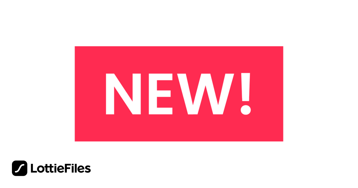 Free New Tag Animation by Endless Designer | LottieFiles