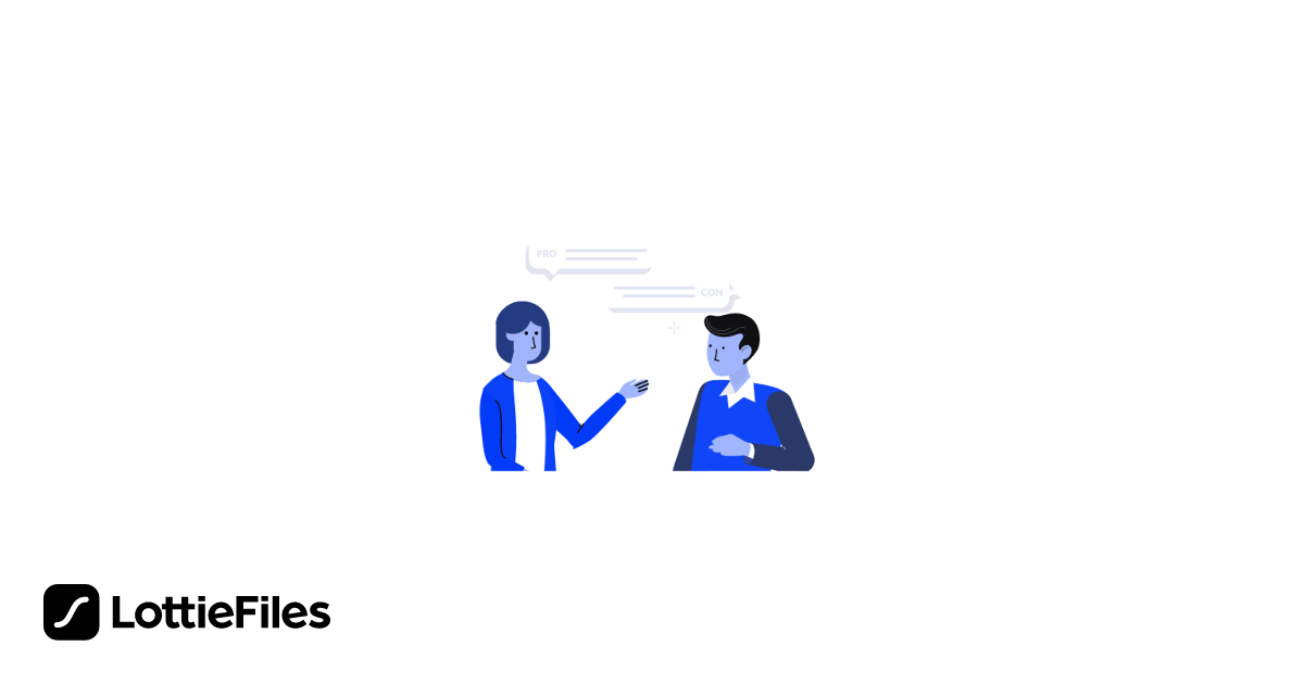 Free Conversation Animation by Tan Tran | LottieFiles