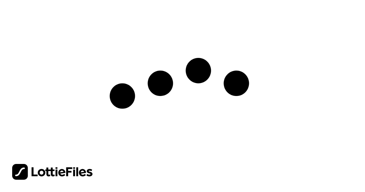 Free Loading Dots Animation by Omar Tavarez | LottieFiles