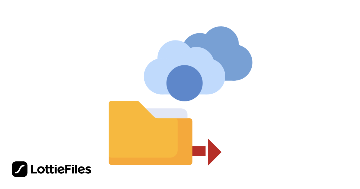 Free cloud data backup store Animation by MD Abdur Rahim | LottieFiles