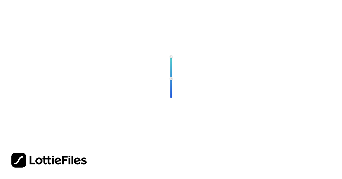 Free Blue Gradient Vertical Progress Bar Animation by Celine | LottieFiles