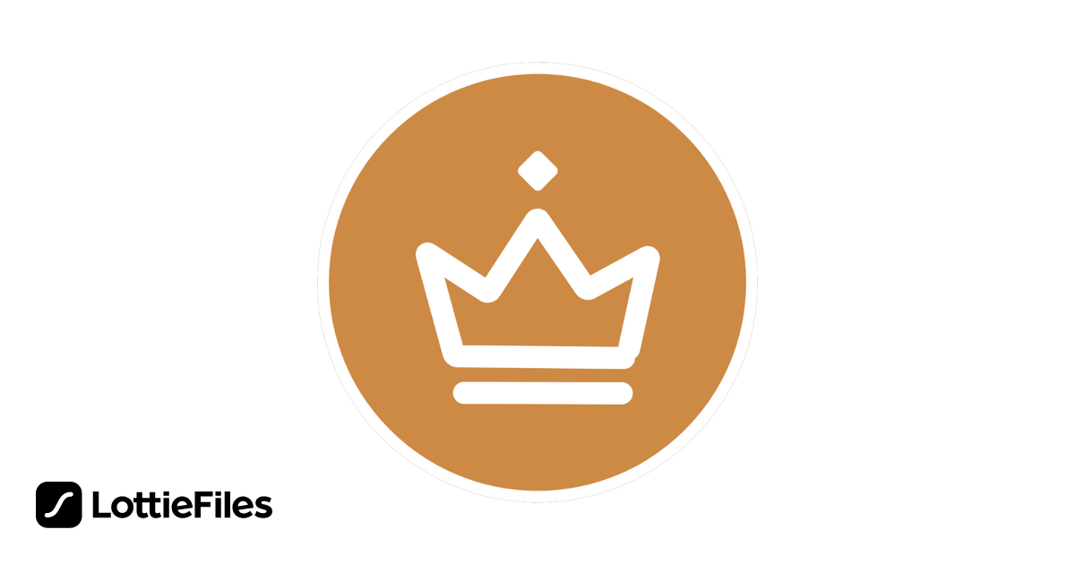 Free Crown Loading Animation Animation by doimpo collab | LottieFiles