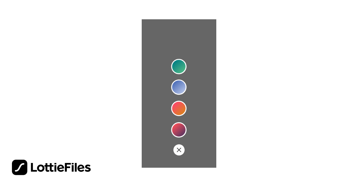 Animated mobile menu by George Cusworth - LottieFiles