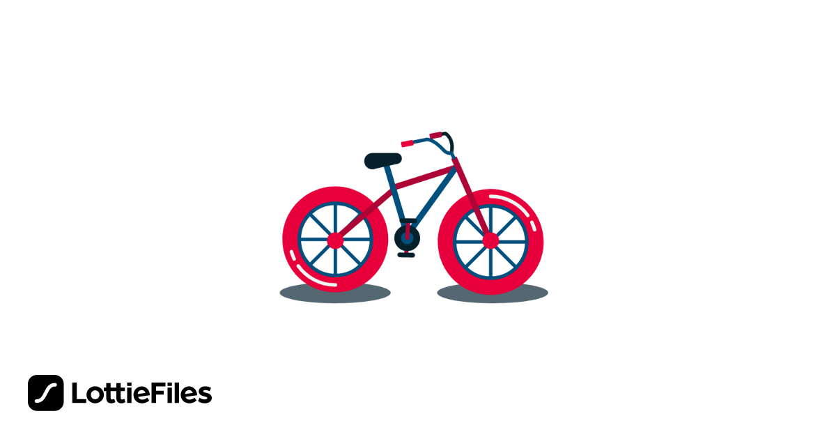 Free Bicycle Animation by Cha Martínez | LottieFiles