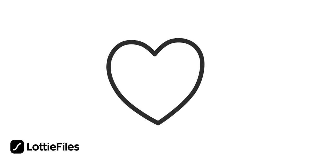 Free Heart Shape Animation by Icon space | LottieFiles